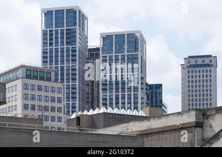 Buildings in downtown Waterloo Stock Photo - Alamy