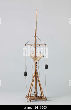Model of a Batavian Coastal Telegraph. Model of an optical telegraph on ...