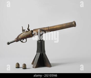 Swivel Gun and Two Charges of Grape Shot, anonymous, after Jean ...