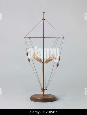 Model of an Optical Telegraph. Model of an optical telegraph on base ...
