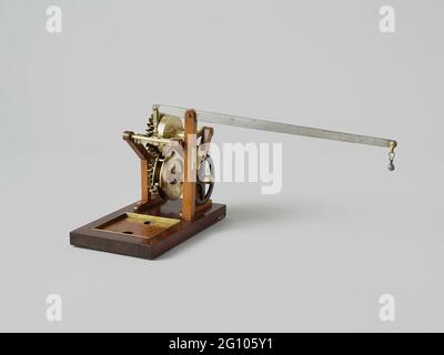 Model of an Installation for Tarring Rope Yarn, Model of a device for ...