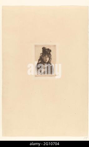 Berthe Morisot, Self-portrait painting of the female French ...