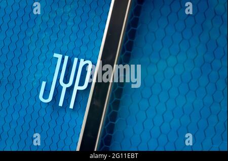JYP Entertainment, June 2, 2021 : The new headquarters building of JYP ...