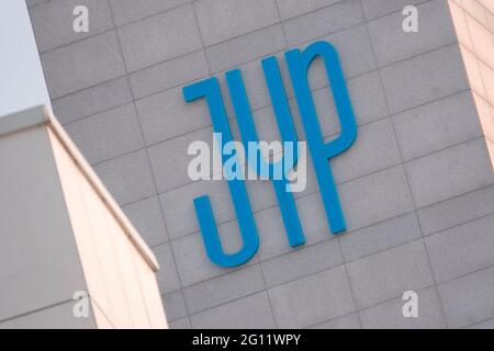 JYP Entertainment, June 2, 2021 : The new headquarters building of JYP ...