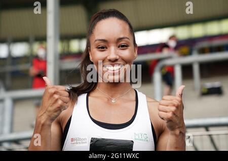 Brunswick, Germany. 04th June, 2021. Athletics: German championship ...