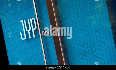 JYP Entertainment, June 2, 2021 : The new headquarters building of JYP ...