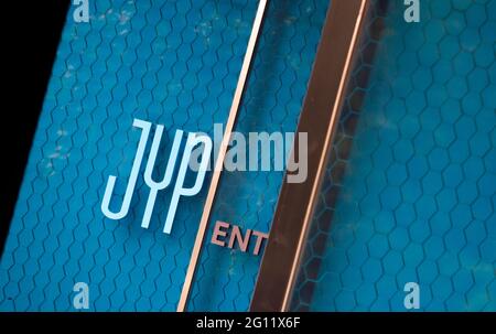 JYP Entertainment, June 2, 2021 : The new headquarters building of JYP ...