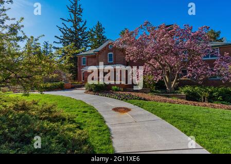 Alice B. Cowles House home of the University presidents located on the ...