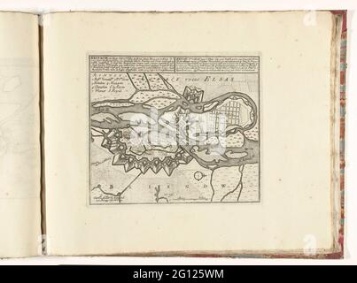 Map of Breisach Brisach Stock Photo - Alamy