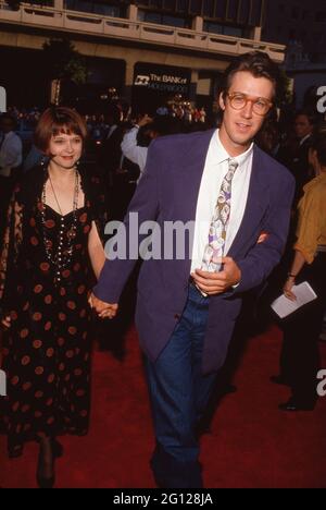 Alan Ruck and wife Claudia 1990 Credit: Ralph Dominguez/MediaPunch ...
