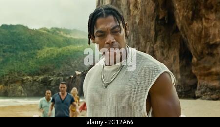 OLD, Aaron Pierre, 2021. © Universal Pictures /Courtesy Everett ...