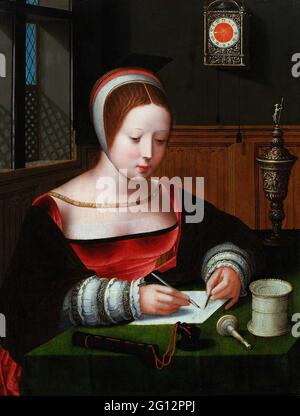 Master of the Female Half-Lengths. 16th century. Female Musicians. Oil on panel. The State ...