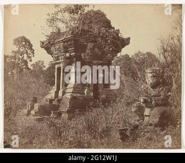 Ruins of the ancient temple in Kediri, East java, Indonesia Stock Photo ...