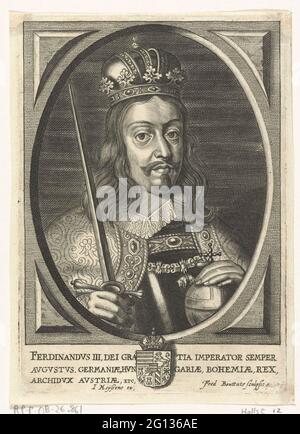 Ferdinand I, Emperor of Austria, is portrayed in this historical ...