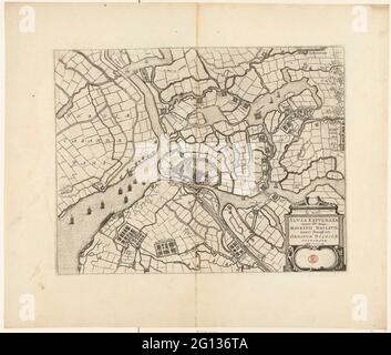 Siege of Sluis by the States army under Maurice, 1604 Abriss der ...