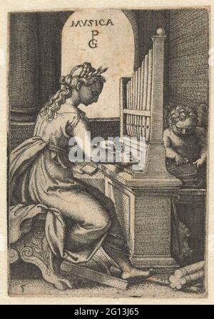 Liberal Arts, Personification of Music Stock Photo - Alamy