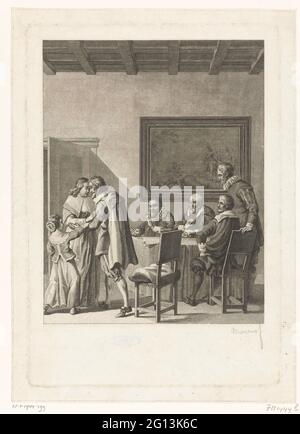 Hugo de Groot is reunited in Paris with wife and daughter, 1621, 1865 ...