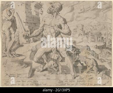 Simeon, from the series The Twelve Patriarchs 1550 After Maarten van ...