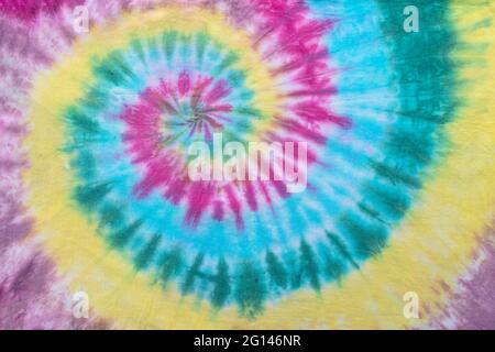 Fashionable Retro Abstract Psychedelic Tie Dye Swirl Design Stock Photo ...