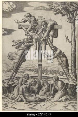 Cross reduction of Christ Stock Photo - Alamy
