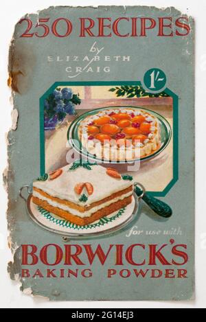 Elizabeth Craigs 250 Recipes Cookbook - Borwicks Baking Powder Stock ...