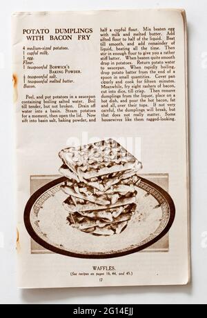 Elizabeth Craigs 250 Recipes Cookbook - Borwicks Baking Powder Stock ...