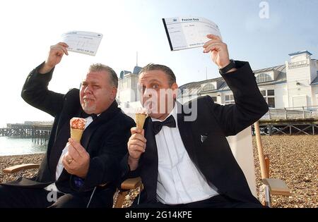''THE MANAGEMENT'' GARETH HALE AND AND NORMAN PACE LAUNCH THE NEW NATIONAL BOUNCERS LICENCE AT ...
