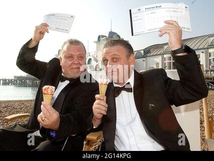 ''THE MANAGEMENT'' GARETH HALE AND AND NORMAN PACE LAUNCH THE NEW NATIONAL BOUNCERS LICENCE AT ...
