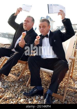 ''THE MANAGEMENT'' GARETH HALE AND AND NORMAN PACE LAUNCH THE NEW NATIONAL BOUNCERS LICENCE AT ...