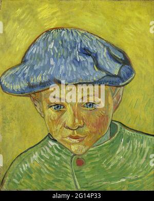 Portrait of Camille Roulin, Vincent van Gogh, 1888 Stock Photo - Alamy