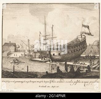 1700 The shipyard Stock Photo - Alamy