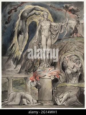 William Blake - the Nativity Stock Photo - Alamy