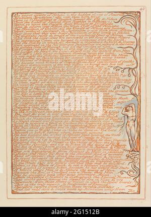 'Jerusalem, Plate 49: The Secret Coverts of Albion' by William Blake is ...