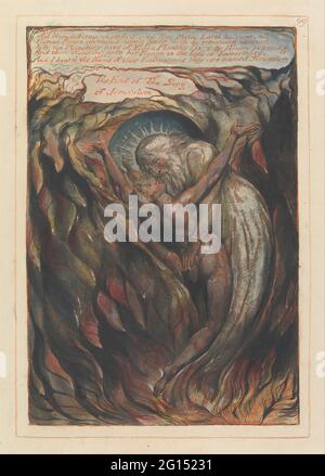 William Blake, Jerusalem, Plate 99, 'All Human Forms identified ...