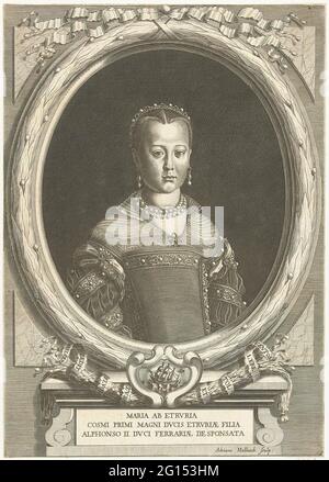 Portrait of Maria De' Medici (or Eleonora Di Garzia Di Toledo Stock ...