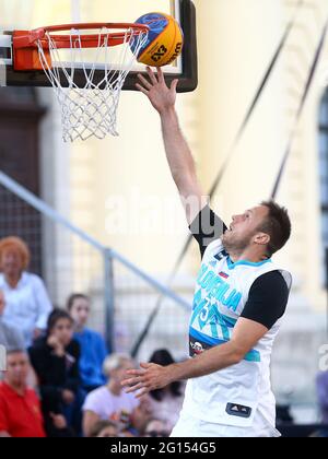 04-06-2021: Basketbal: FIBA 3x3 Olympic Qualifying Tournament: Debrecen ...