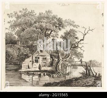 Disabled farm on the water Stock Photo - Alamy