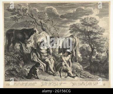 Argus falls asleep and Mercury grabs his sword to kill the shepherd ...