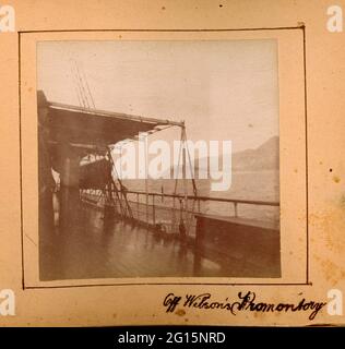 Historic view of Sydney from about 1900, Sydney, Australia Stock Photo ...