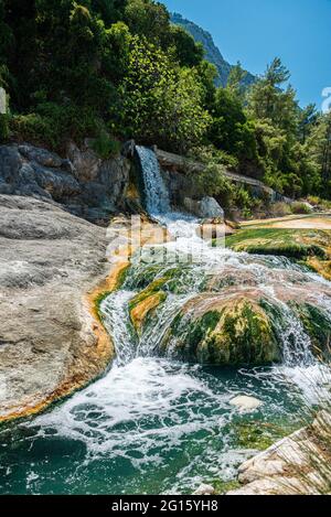 Natural spa. Thermal springs of Thermopylae in Greece Stock Photo - Alamy
