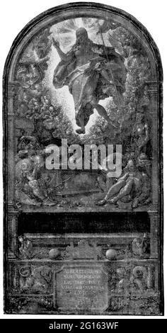 Albrecht Dürer - Design Fugger Chapel Augsburg Samson Fighting ...