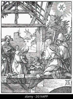 Albrecht Dürer - The Nativity Stock Photo - Alamy