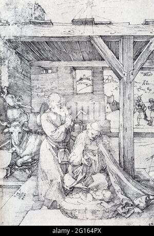 Albrecht Dürer - The Nativity Stock Photo - Alamy