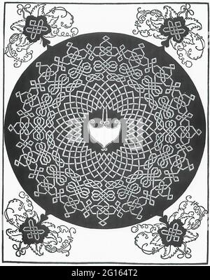 Albrecht Dürer - Pattern Series Six Knots 1507 2 1507 Stock Photo - Alamy