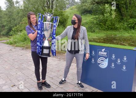 Katrien De Neve pictured during a press conference of Belgian Bullets ...