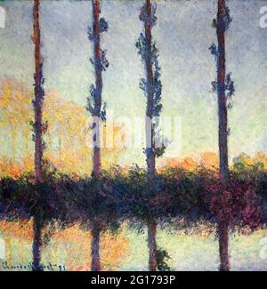 The Four Trees, Claude Monet, 1891, Metropolitan Museum of Art ...