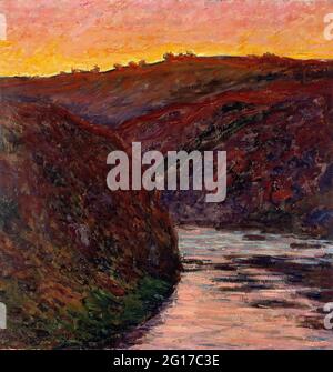Valley of the Creuse 1889 by Claude Monet Stock Photo - Alamy