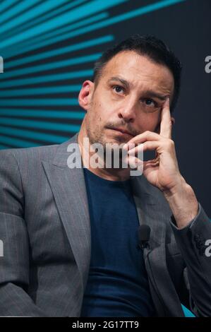 Spanish Director Alejandro Amenabar seen out shopping with a friend ...