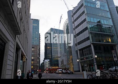Ropemaker Place office building skyscraper and 22 Ropemaker street in ...