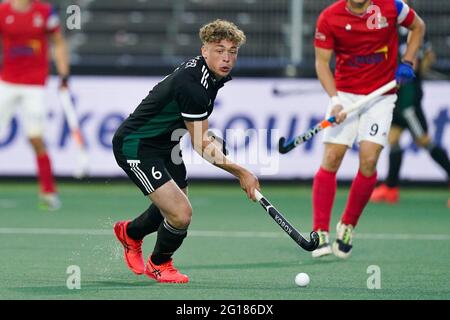AMSTELVEEN, NETHERLANDS - JUNE 5: Jacob Draper of Wales during the Euro ...